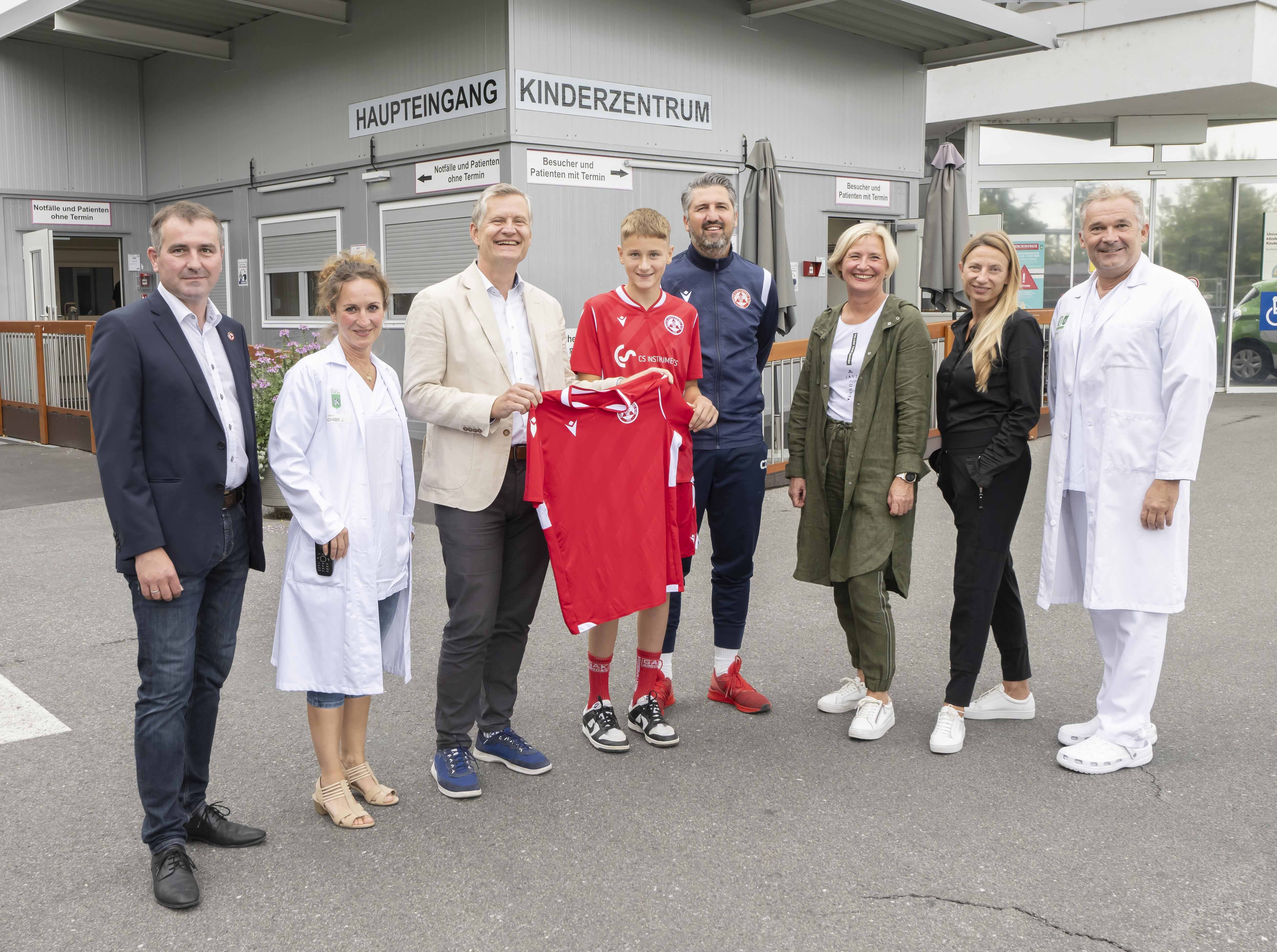 Sportliche Partnerschaft - LKH-Univ. Klinikum Graz